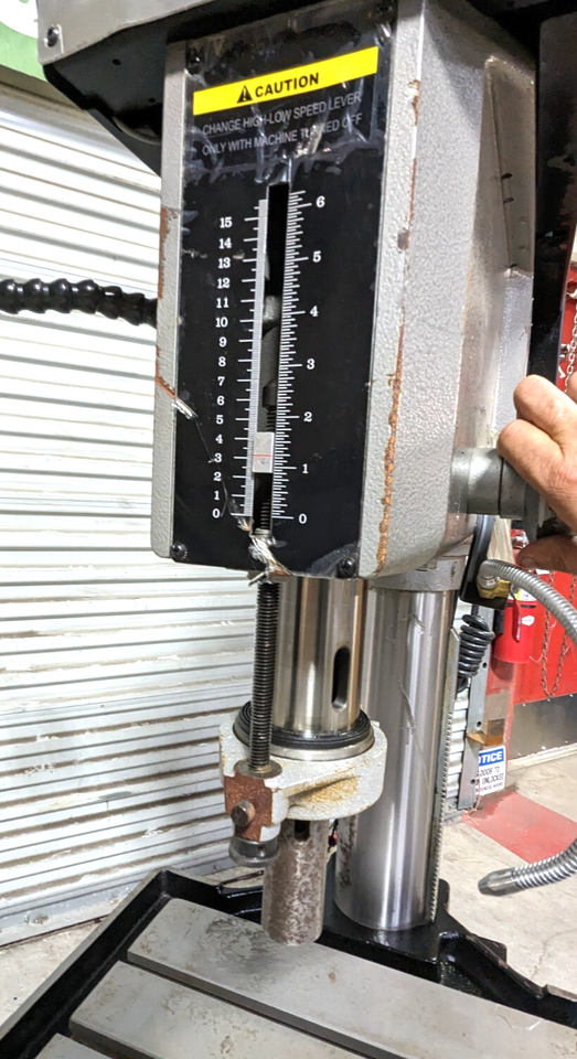 JET 20" Drill & Tap Press JDP-20EVST-230 3MT, 230V 1PH 354225 Scratch ...