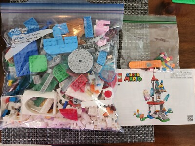LEGO Super Mario 71407 Cat Peach Suit and Frozen Tower Expansion Set | eBay