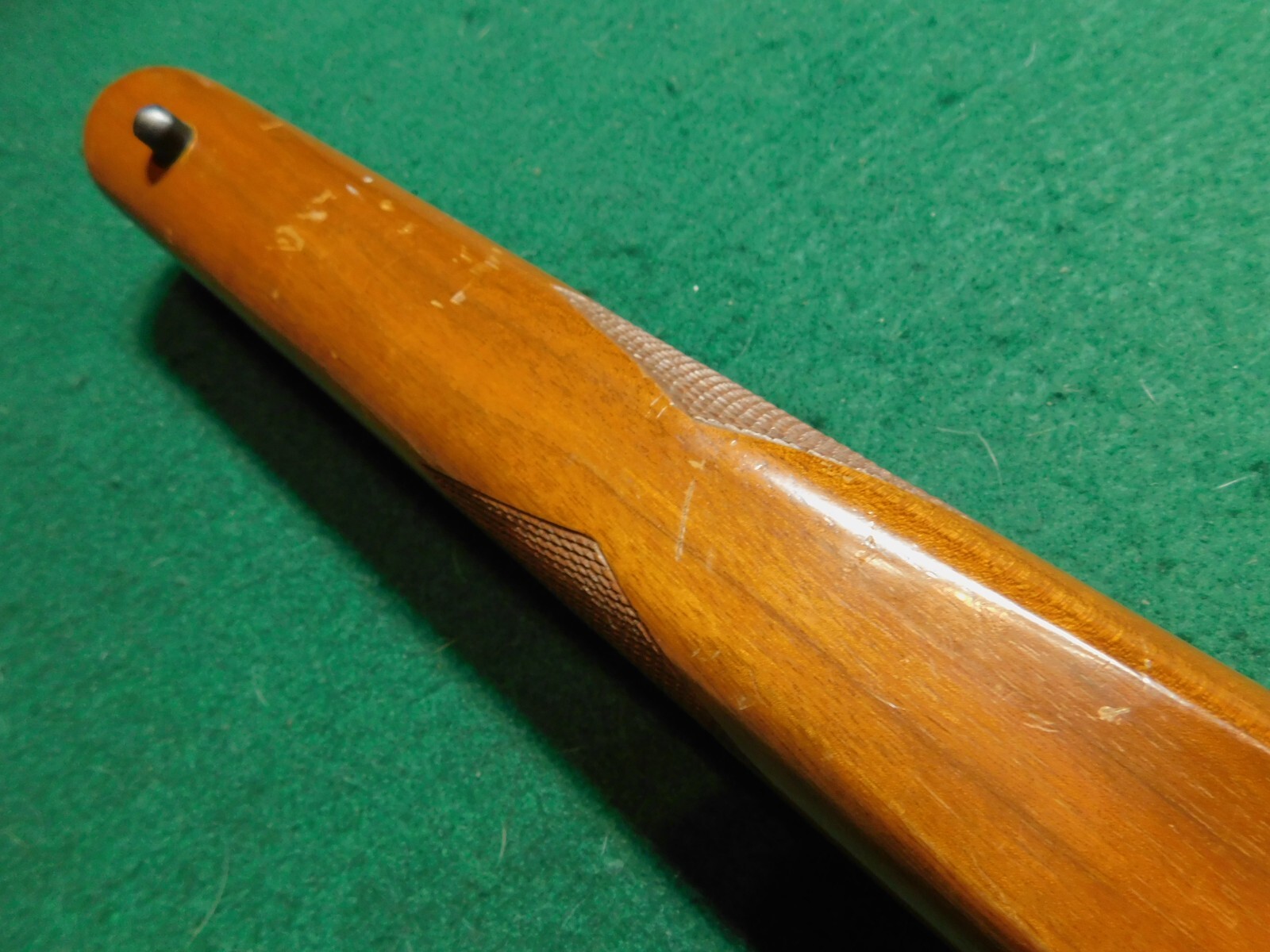 Ruger M77 Tang Safety Stock Checkered Walnut Long Action RH Original #3 ...