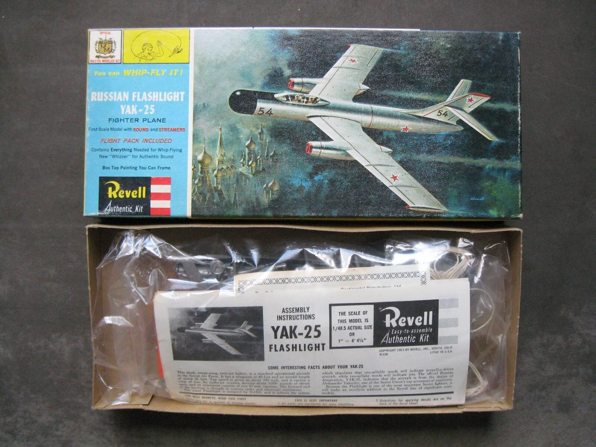 Revell 1/50 Yak-25 Flashlight Soviet All-Weather
