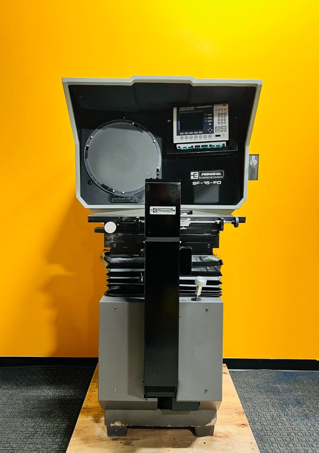 Federal SF-15-FO 15" Screen Optical Comparator + Quadra-Check 200 ...