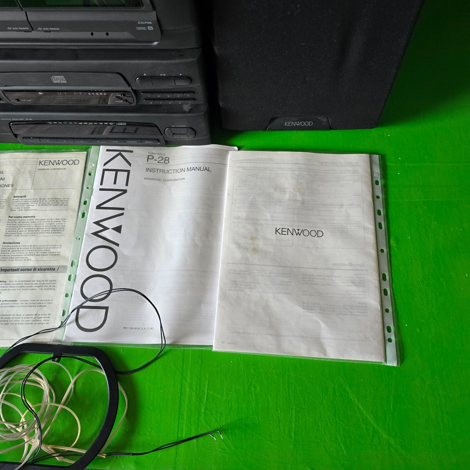 Kenwood Hi-Fi System with Speakers, | Grelly UK