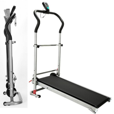Foldable Non-Electric Running Machine Walking Treadmill Fitness Machine ...