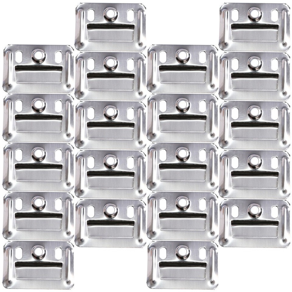 100 Pcs Stainless Steel Quick Loading Plate Accessories Frame Hooks for ...