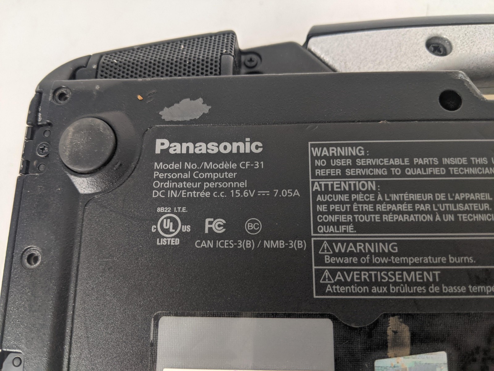 Panasonic Toughbook CF-31 Laptop Intel Core i5-5300u 13.1in Rugged ...