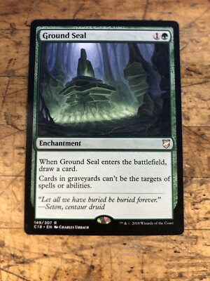 MTG Ground Seal Commander 2018 149/307 Regular Rare | eBay