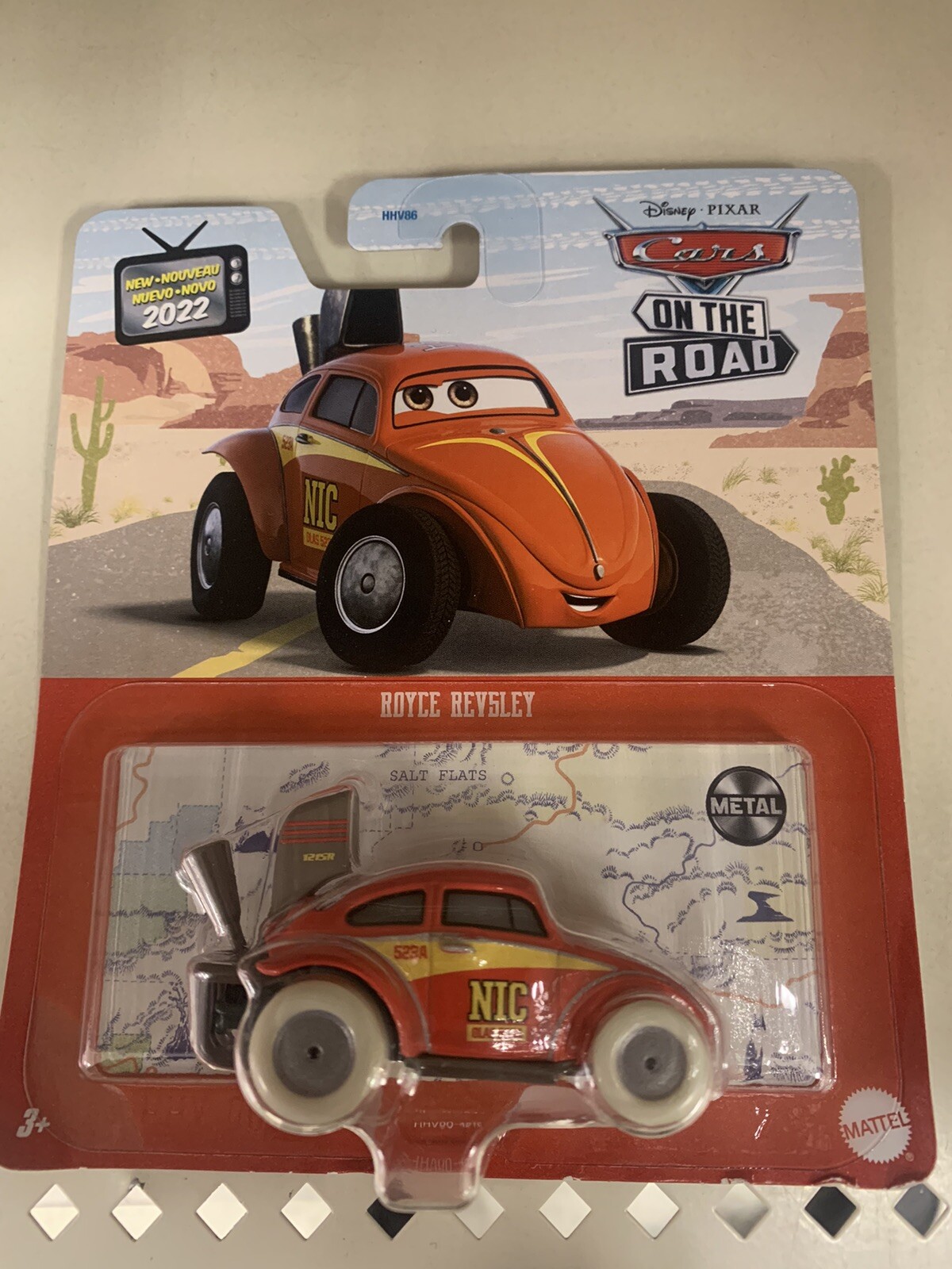 Disney Pixar Cars On The Road Mattel Metal Royce Revsley new