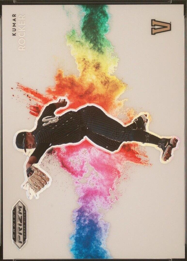 2021 Panini Prizm Draft Picks - Color Blast Kumar Rocker #CB6 (RC) for ...