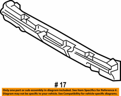 52611-35030 Toyota Absorber, front bumper energy 5261135030, New ...