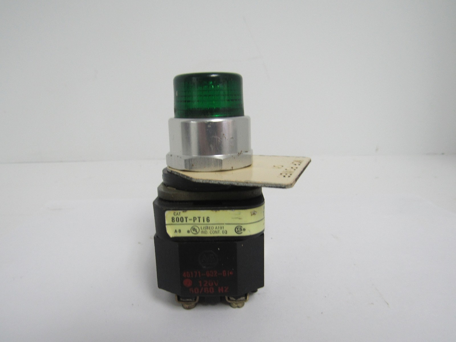 ALLEN BRADLEY 800T-PT16 GREEN PILOT LIGHT | eBay