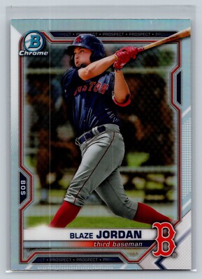 2021 Bowman Draft Chrome Prospects #BDC-182 Blaze Jordan Refractor | eBay