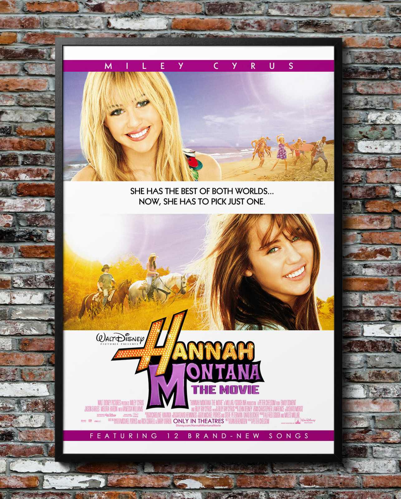 Hannah Montana The Movie Poster