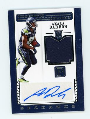 2017 Panini Pantheon #135 Amara Darboh Neophyte Calligraphy RPA 26/99 ...