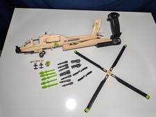 1992 Hasbro Gi Joe Ah-74 Desert Apache AFA 85 Sonic Fighters MISB ...