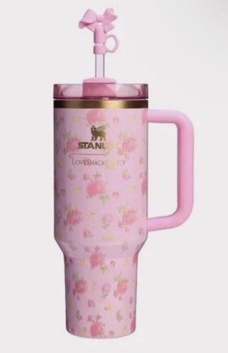 STANLEY x Love Shack Fancy Tumbler 40oz Ibiza Sunset Pink NIB | eBay