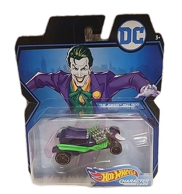 New The Joker Hot Rod - DC Universe Character Cars - Hot Wheels (2017 ...