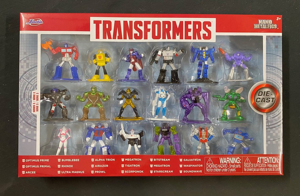 Transformers Nano Metalfigs 18 Pack Series 3 2023 | eBay