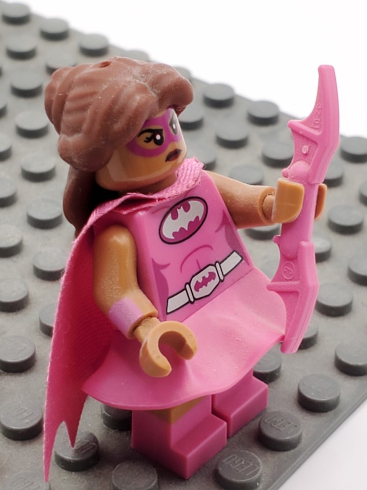 Lego Minifigure ~ DC Comics ~ Series 1 ~ PINK POWER BATGIRL ~ Batman ...