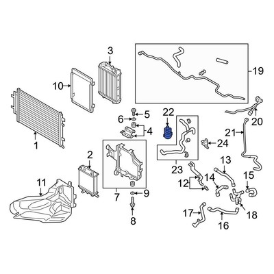 For Audi Q5 2014-2017 Audi 06D121601 Engine Auxiliary Water Pump | eBay