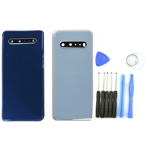 Back Cover Glass Replacement Housing with Camera Frame For LG V60 ThinQ ...