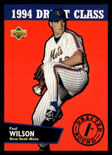 1995 Upper Deck Minor League #215 Paul Wilson St. Lucie Mets Baseball ...