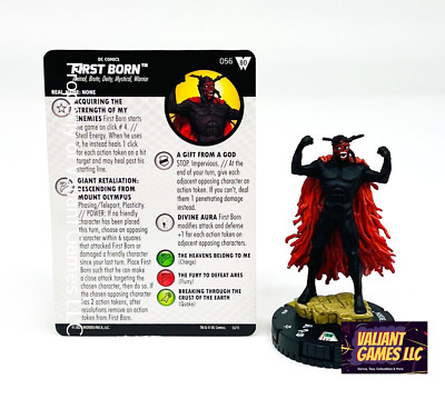 DC Heroclix First Born #056 w/ Card Wonder Woman 80th Anniversary Set ...
