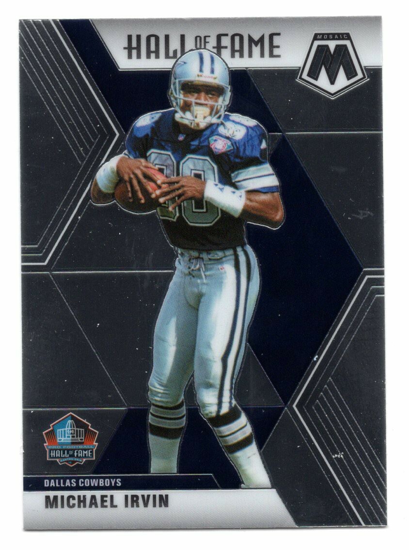 2020 Panini Mosaic Hall Of Fame #289 Michael Irvin Card | eBay