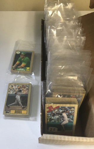 1987 Topps Baseball Card Near Complete Set Made up of Team Sets | eBay