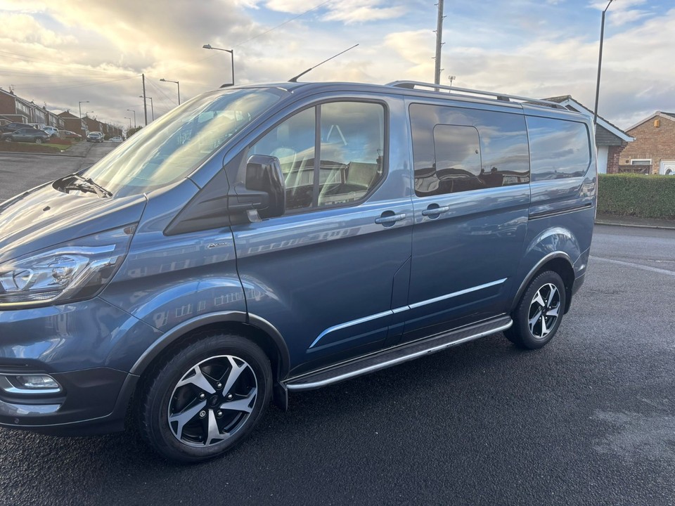 Ford Transit Custom Active, 2021, FSH, Crew Cab, Amaz. Spec, Auto, 76k ...