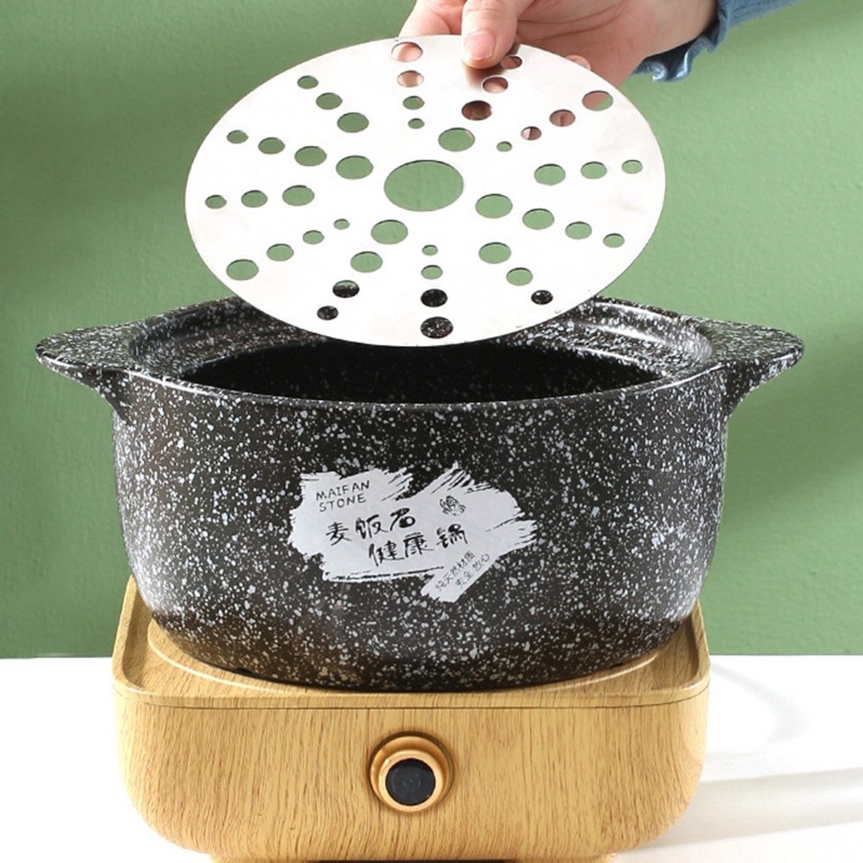 Sleek Stainless Steel Heat Diffuser Plate for Glass Pots on Induction ...