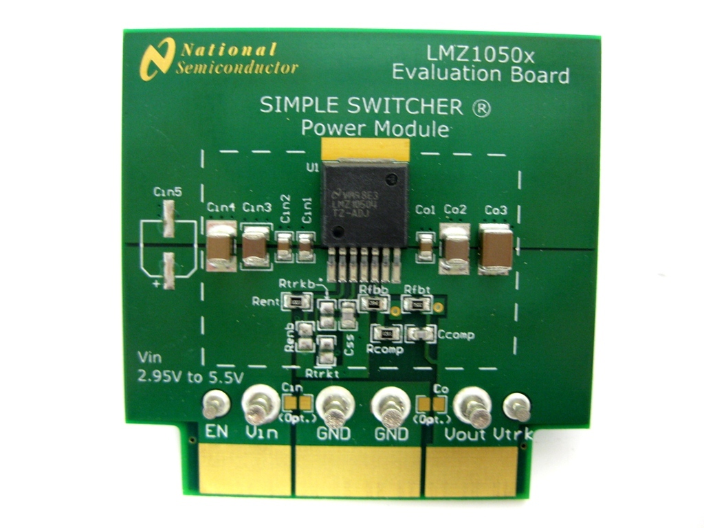 National Semiconductor LMZ10504EVAL, Eval Board, Simple Switcher Module - New | eBay