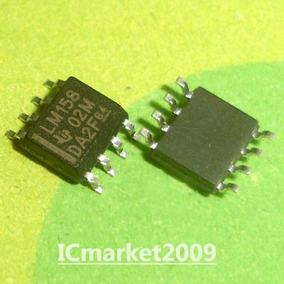 50 PCS LM158DR SOP-8 LM158D LM158 Low Power Dual Operational Amplifiers ...