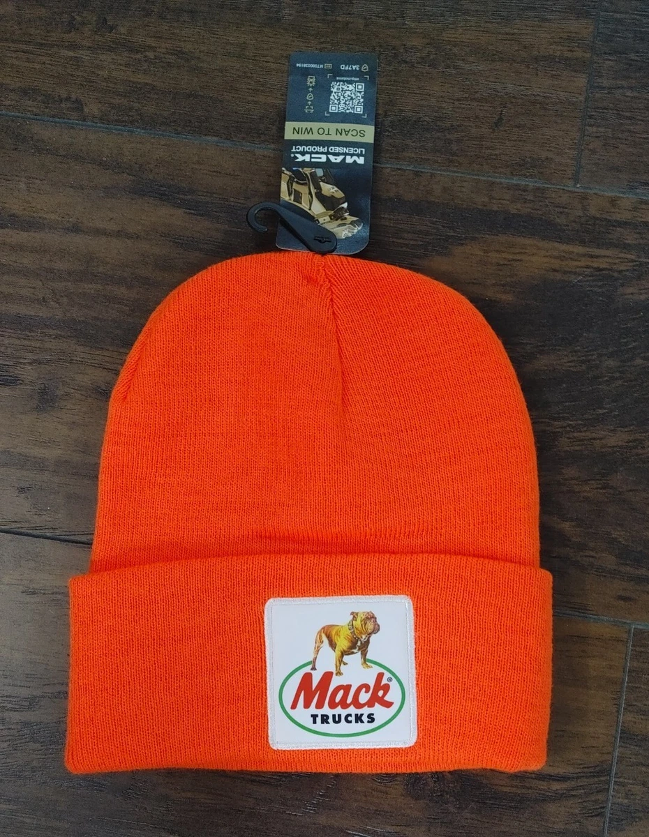 Orange Mack Truck Hat