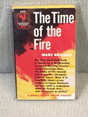 Marc BRANDEL / THE TIME OF THE FIRE 1st Edition 1955 | eBay