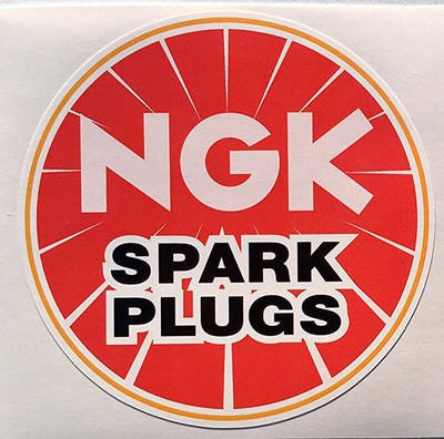 NGK Spark plug decal vinili adesivi autocollants ステッ | eBay