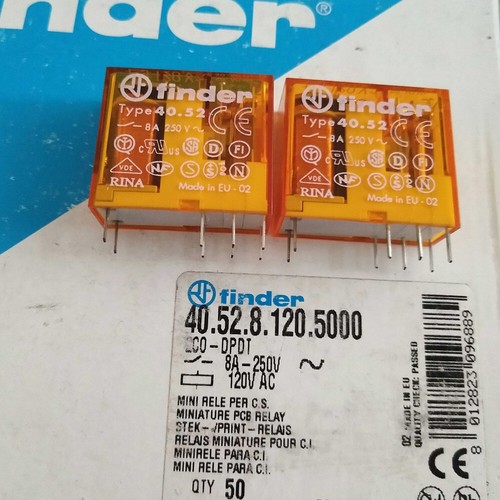 1PC 40.52.8.120.5000 Type 40.52 Finder Automotive Relay 5A 120VAC | eBay