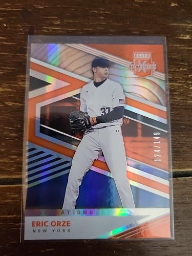 2020 Elite Extra Edition Orange Eric Orze 124/149 | eBay