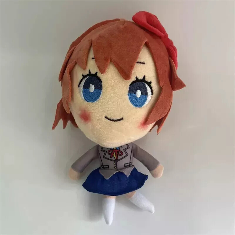 Anime Doki Doki Literature Club Plush Doll Sayori Yuri Monika Natsuki ...