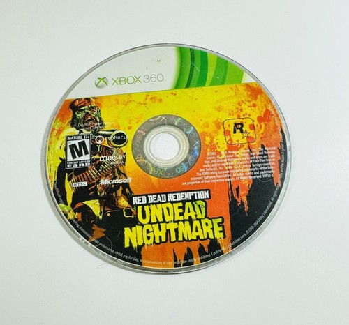 2005 XBOX360 Red Dead Redemption Undead Nightmare Disc Only | eBay
