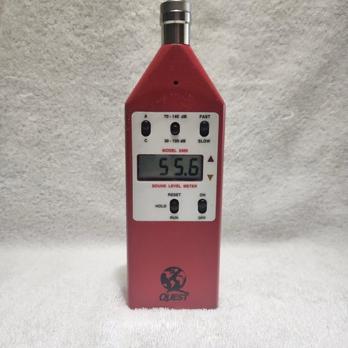 TSI Quest Sound Level Meter/Dosimeter Model 2400 WORKS | eBay