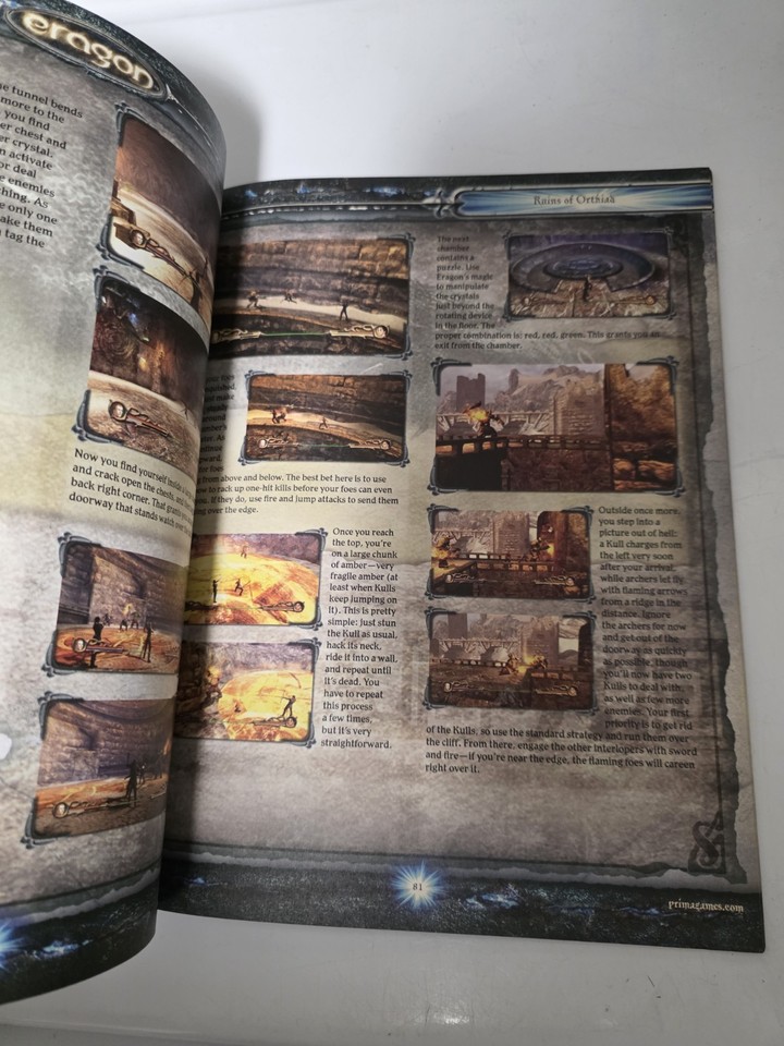 Eragon: Prima Official Game Guide Paperback 2006 PRIMA Games Poster ...