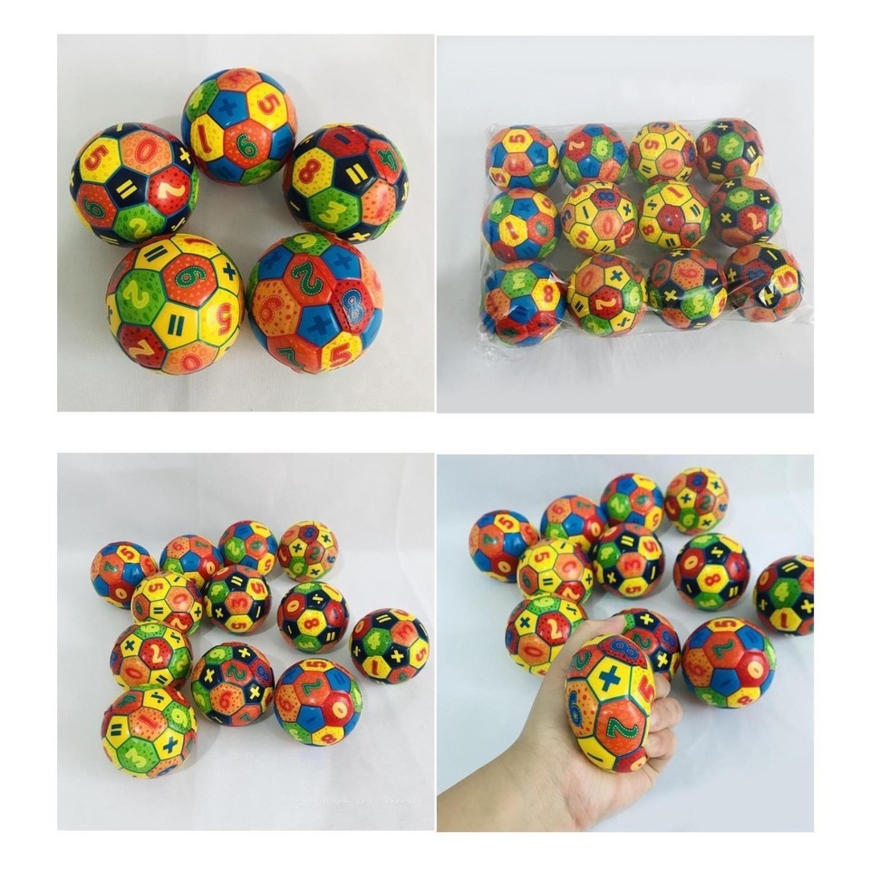 Easy To Carry Soft Squeeze Ball Random Color Sports Ball 6.3cm/7cm/10cm ...