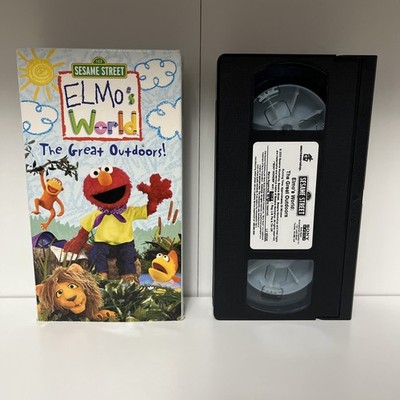 Elmo’s World The Great Outdoors VHS Good Condition VHS Sesame Street ...