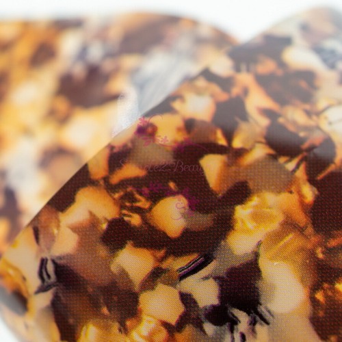 Tortoise Shell Design Transfer Foil Film Wraps Starry Sky Paper Nail ...