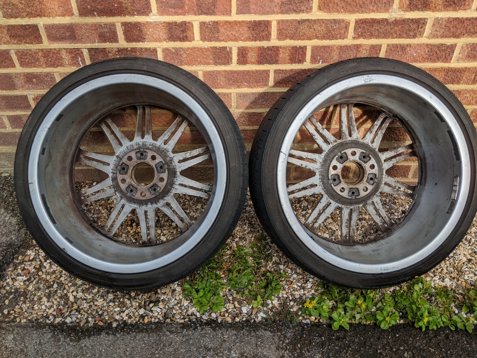 BMW MV4 (style 225M) - 2 x Front 19" 8J Wheels