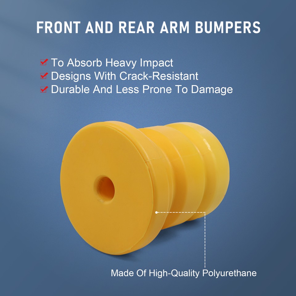 4x Position Control Arm Bump Stop Front & Rear Fit For GMC Cadillac ...