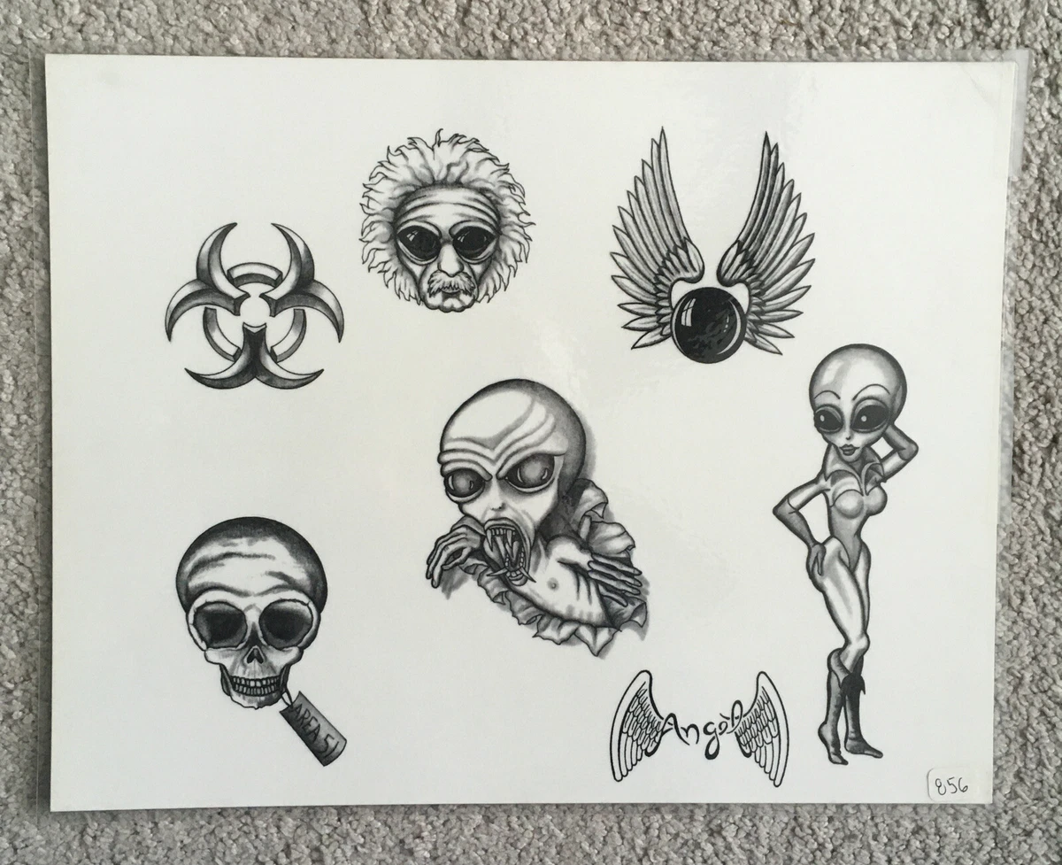 Skull Angel Wings Tattoos