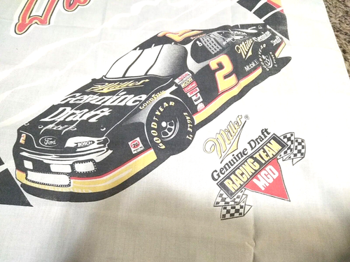 VTG ADVERTISING MILLER GENUINE DRAFT RACING TEAM MGD COTTON SCARF | eBay
