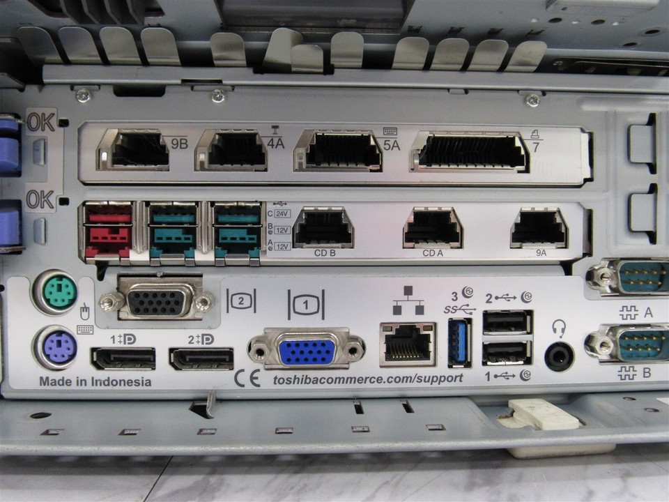 IBM TOSHIBA 4900-786 POS REGISTER i3-4330 @ 3.50GHz 12GB RAM Tested ...