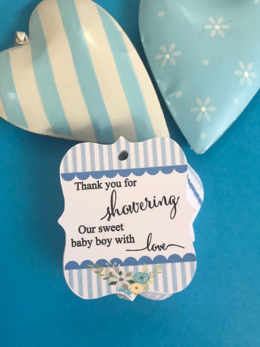 Baby Boy Shower Thank You Gifts
